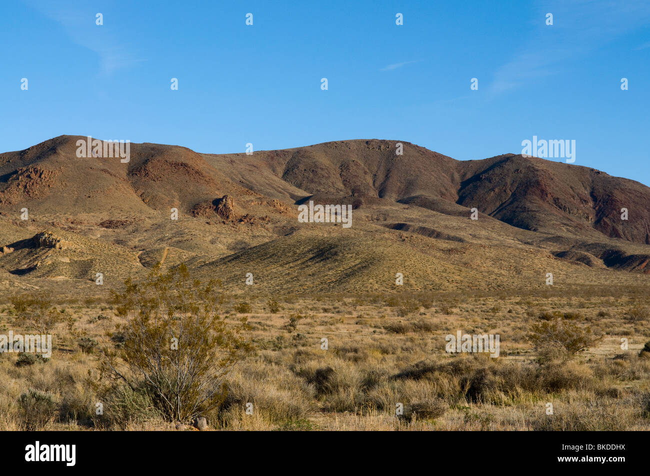 Desert area near Red Mountain mining area Stock Photo - Alamy