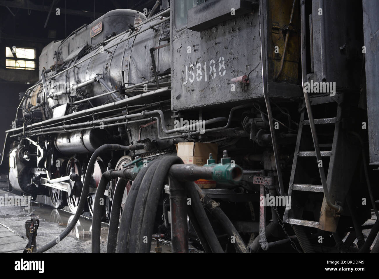 Road-going Steam Engine train Stock Photo - Alamy