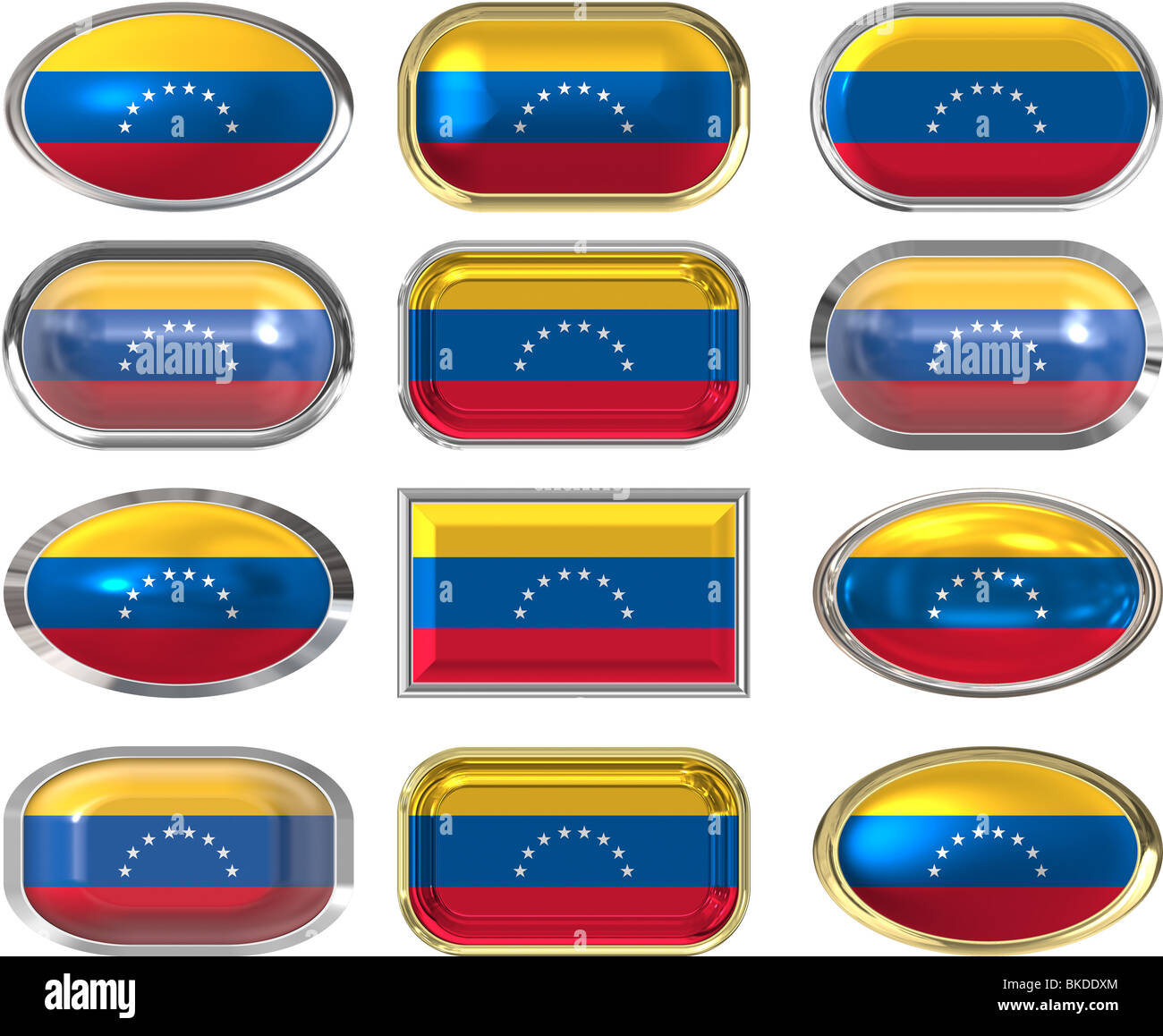 Flags of venezuela Cut Out Stock Images & Pictures - Alamy