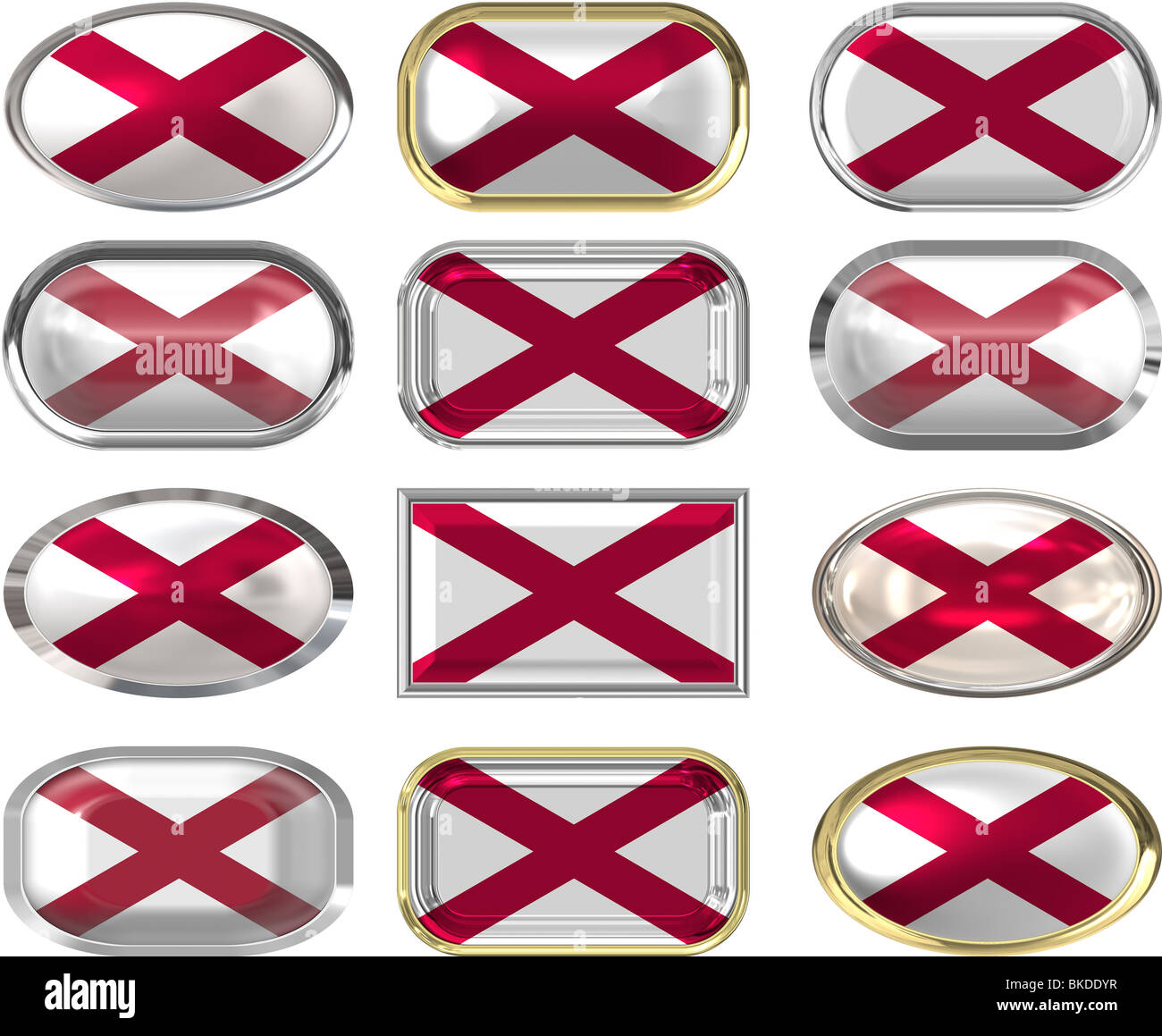 Flag of alabama hi-res stock photography and images - Alamy
