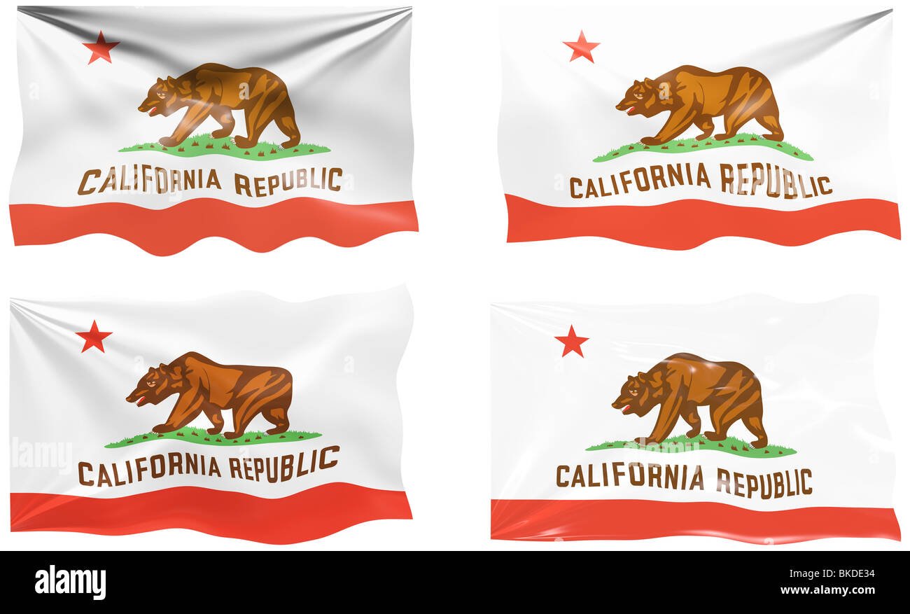 Great Image of the Flag of California Stock Photo - Alamy