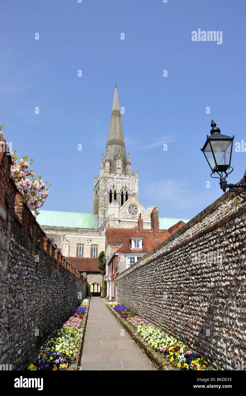 Chichester Cathedral, Chichester, West Sussex, England, United Kingdom ...