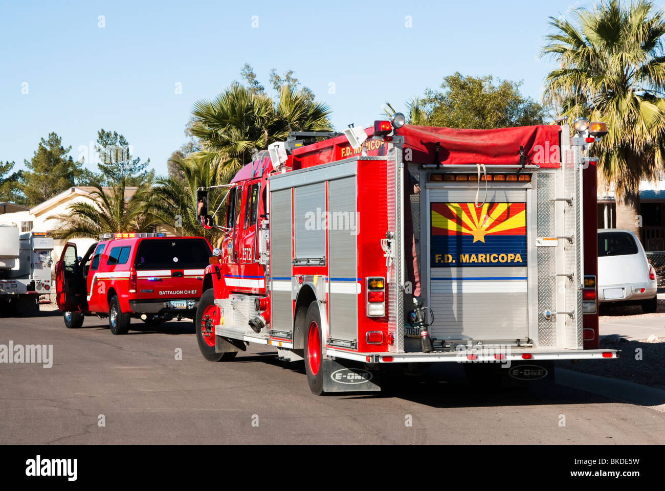 Fire Trucks Responding