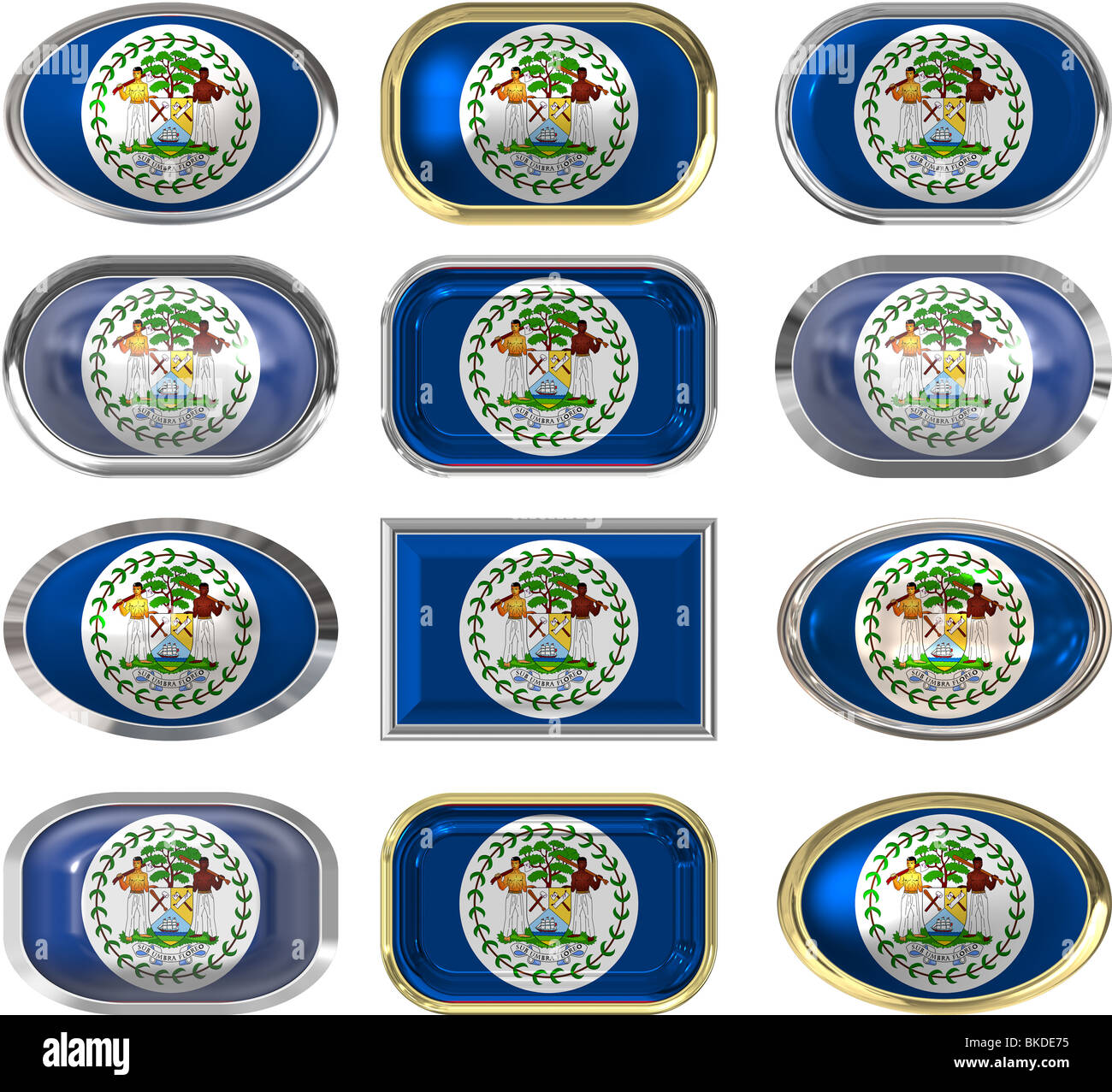 White background belize Cut Out Stock Images & Pictures - Alamy