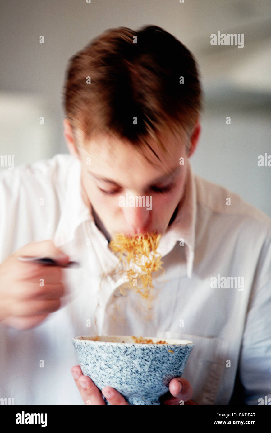 Gorging man hi-res stock photography and images - Alamy