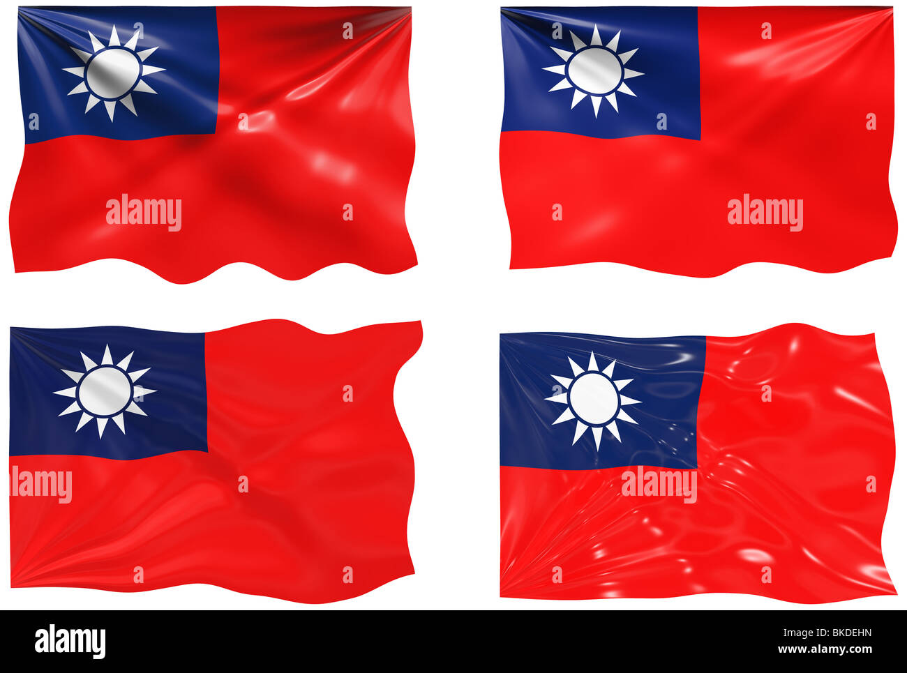Great Image of the Flag of Republic of China Taiwan Stock Photo - Alamy