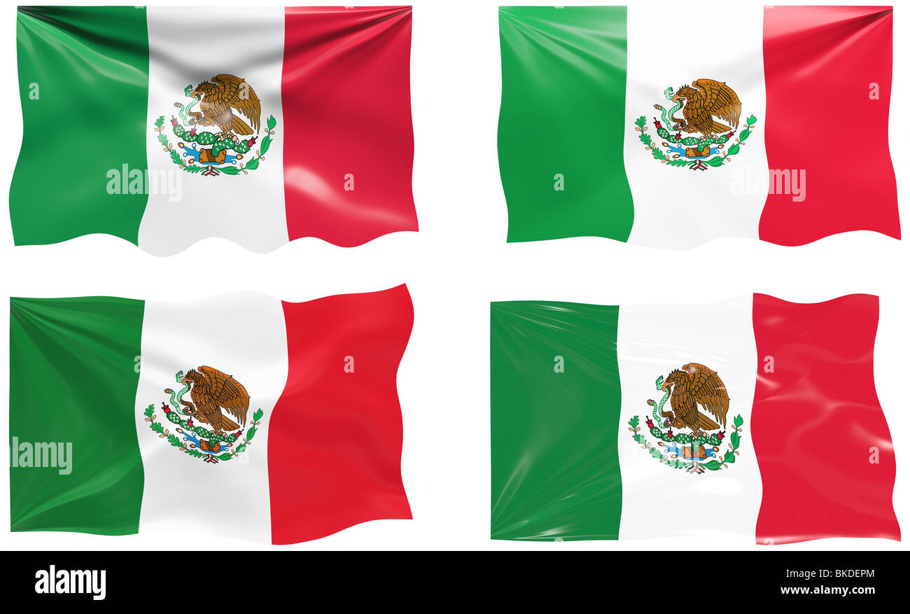 Great Image of the Flag of mexico Stock Photo - Alamy