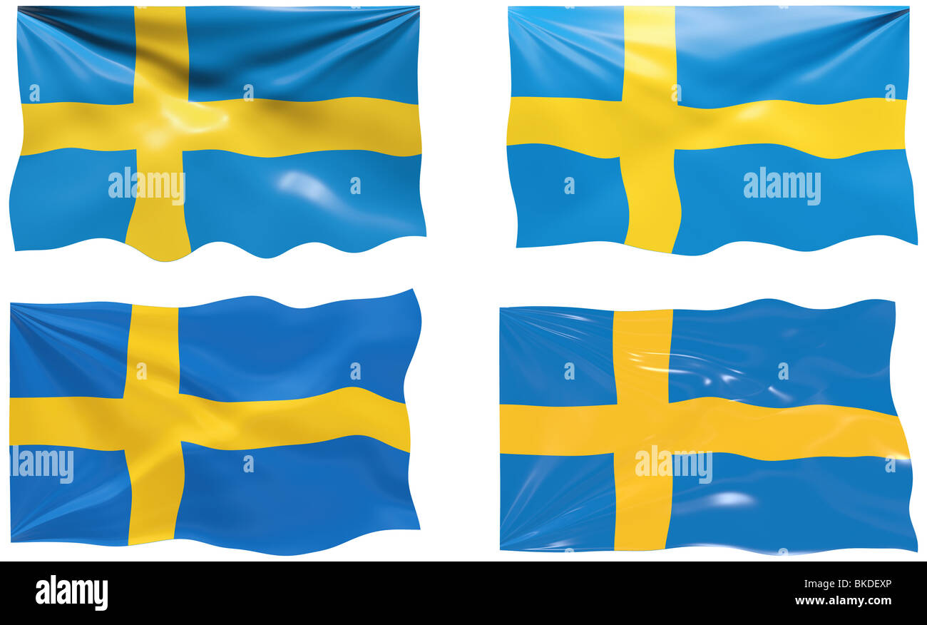 Great Image of the Flag of Sweden Stock Photo - Alamy