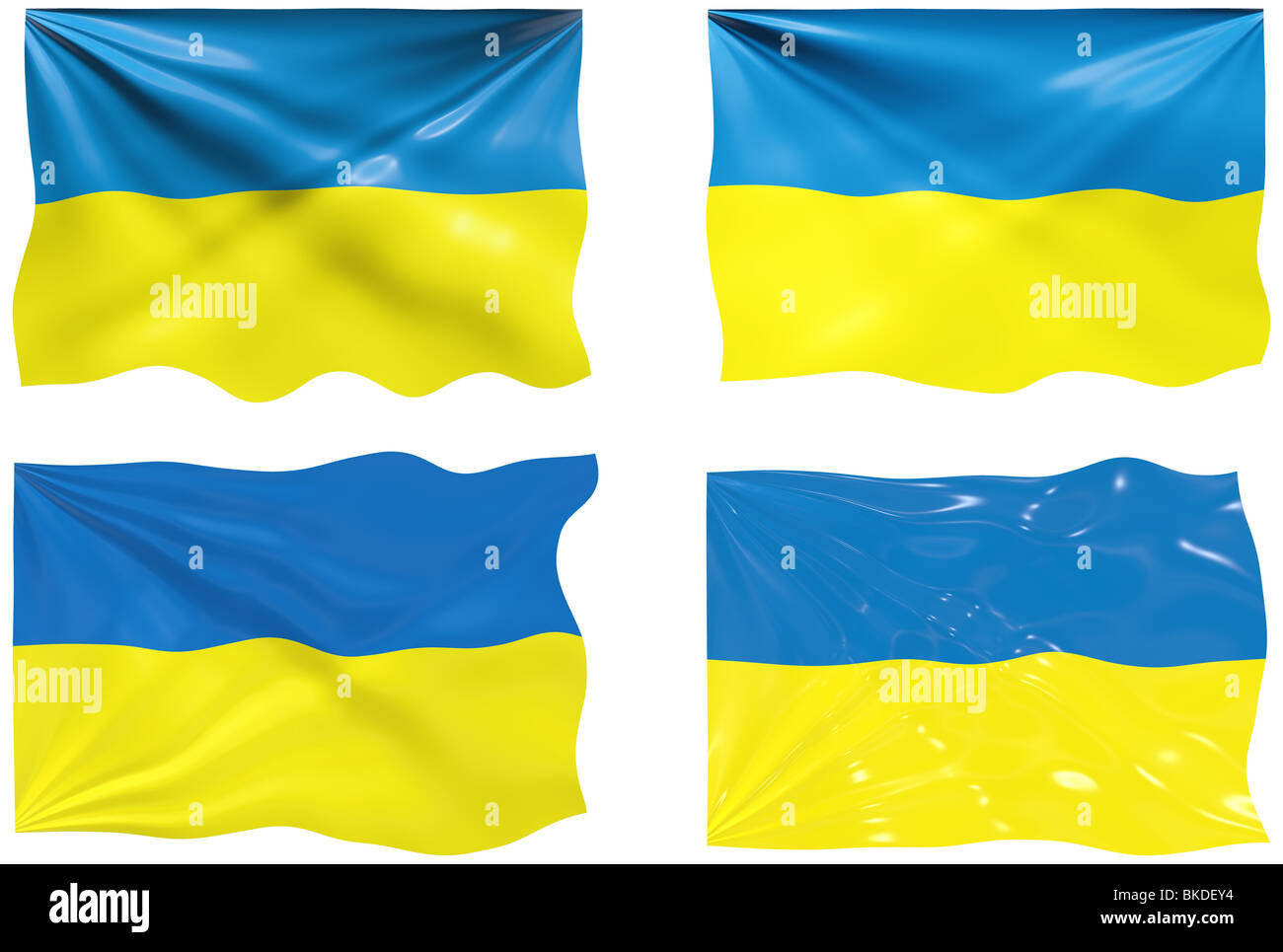 Great Image of the Flag of Ukraine Stock Photo - Alamy