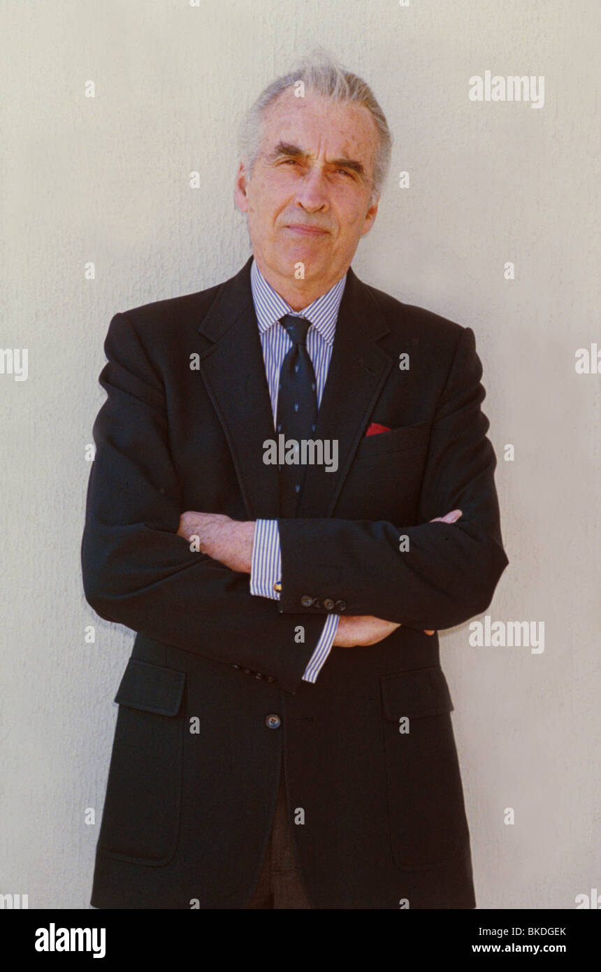 CHRISTOPHER LEE PORTRAIT Stock Photo - Alamy