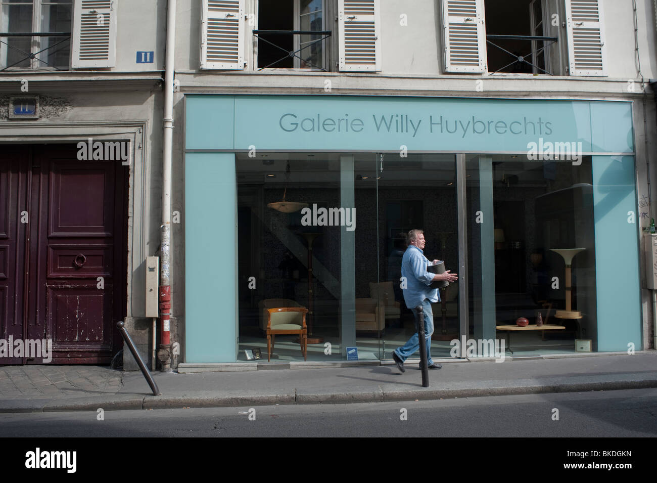 Old Storefronts Paris France