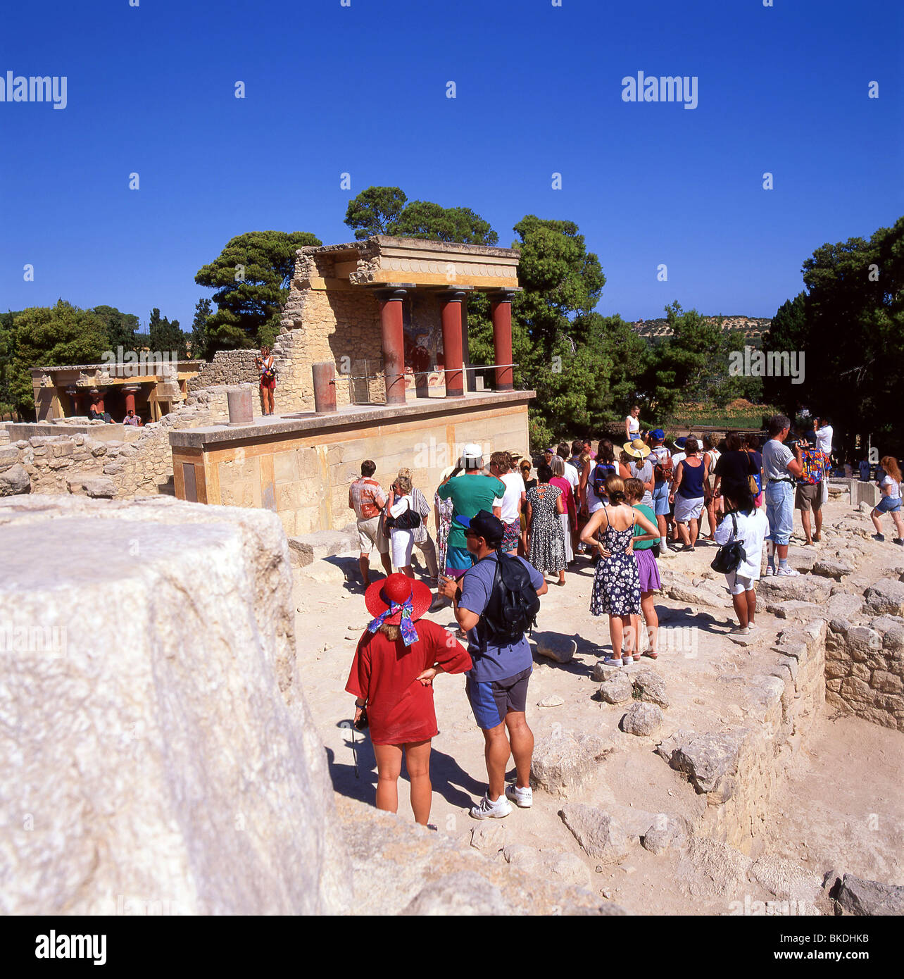 Minotaur labyrinth knossos hi-res stock photography and images - Alamy