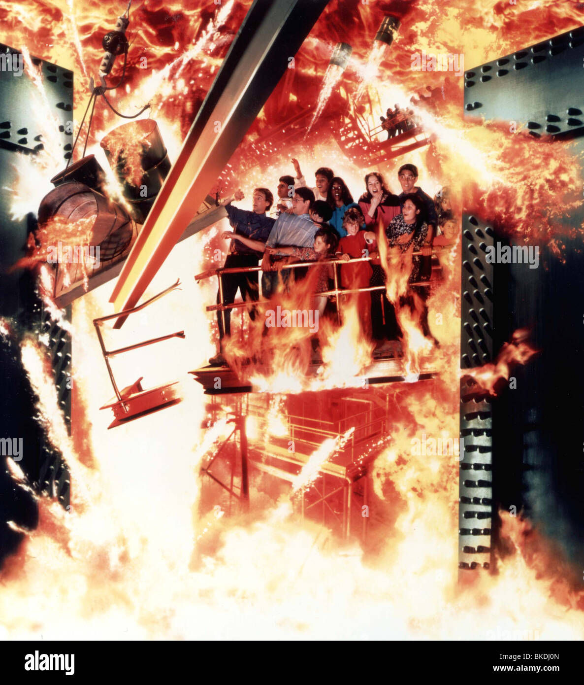 BACKDRAFT (1991) MERCHANDISE RIDE AT UNIVERSL PICTURES MERH 001CP Stock ...