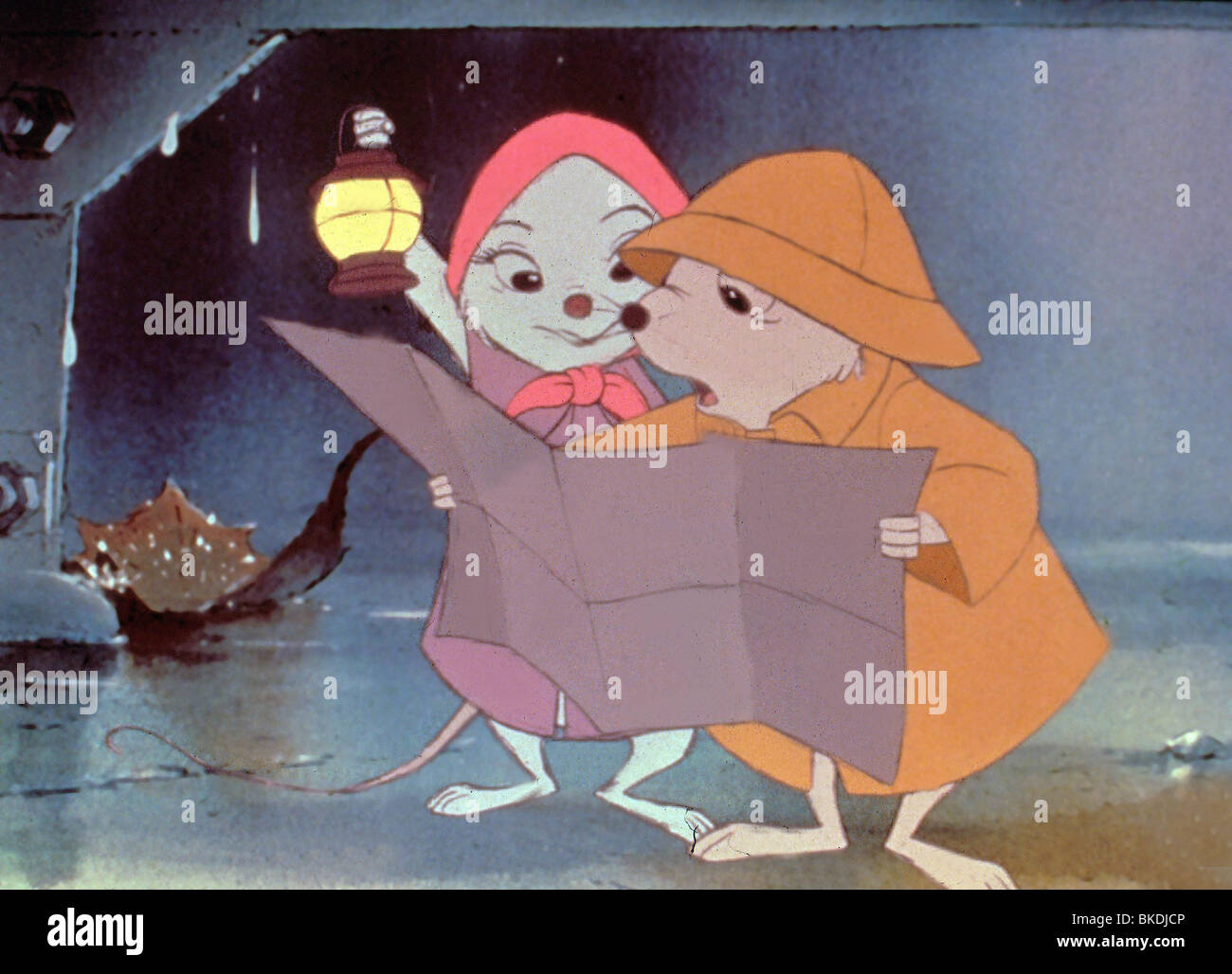 THE RESCUERS (ANI - 1977) ANIMATED CREDIT DISNEY RESC 001 Stock Photo ...