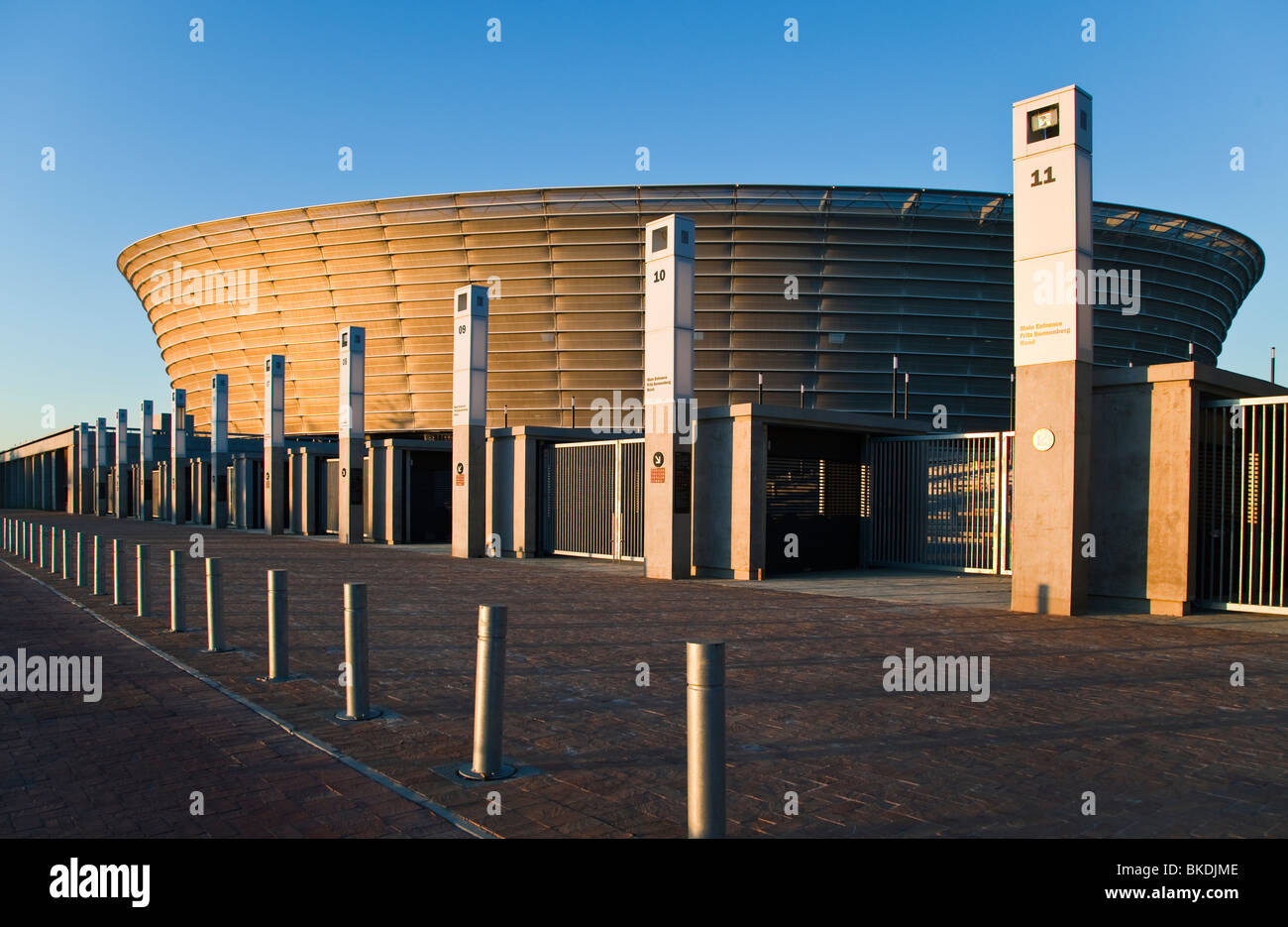 South Africa World Cup 2010, the Green Point stadium of Cape Town ...