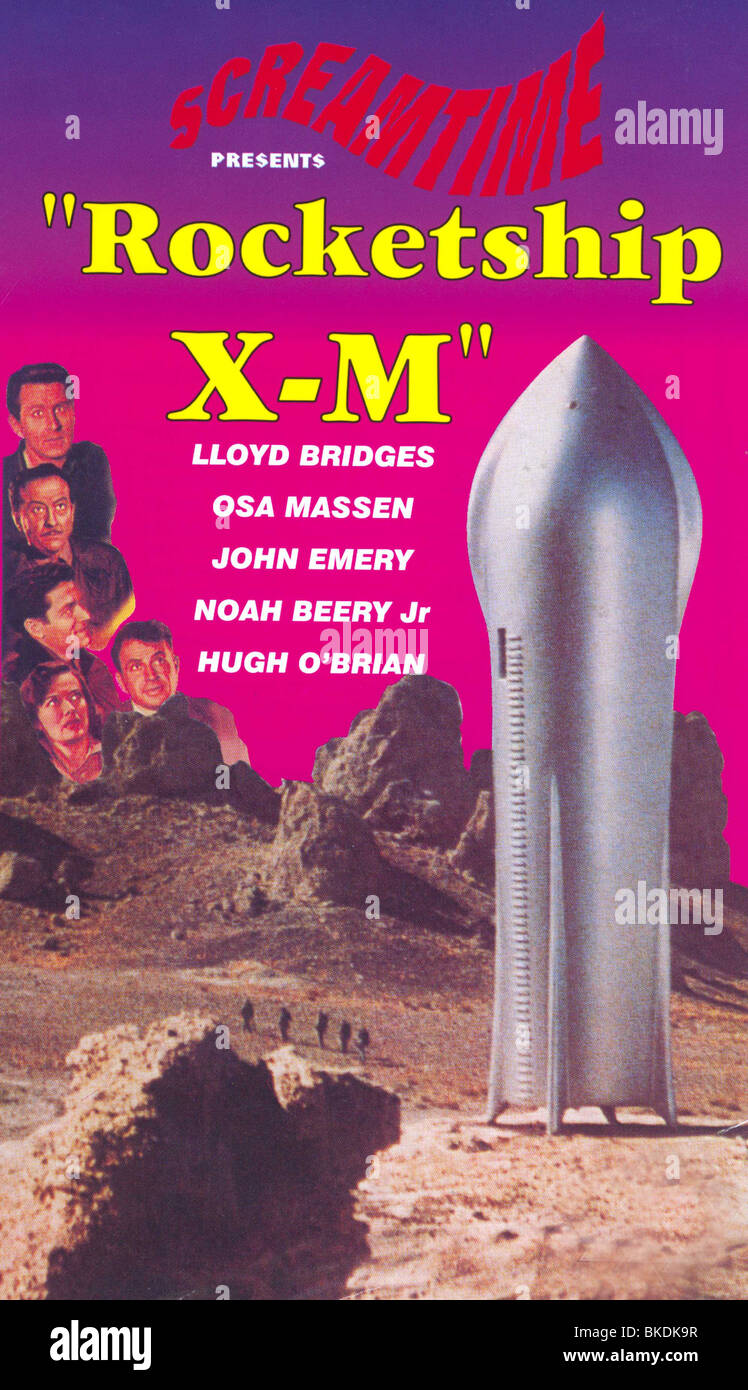 Rocketship x m 1950 hi-res stock photography and images - Alamy