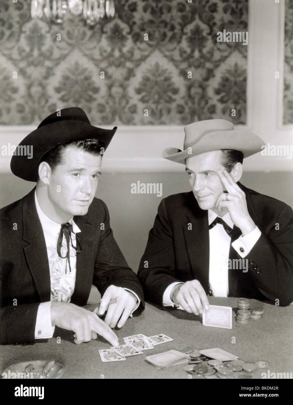 MAVERICK (TV) JAMES GARNER, JACK KELLY MAVK 002P Stock Photo - Alamy