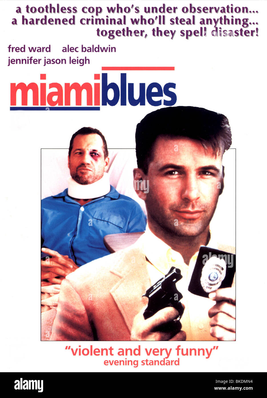 Miami blues 1990 poster hi-res stock photography and images - Alamy