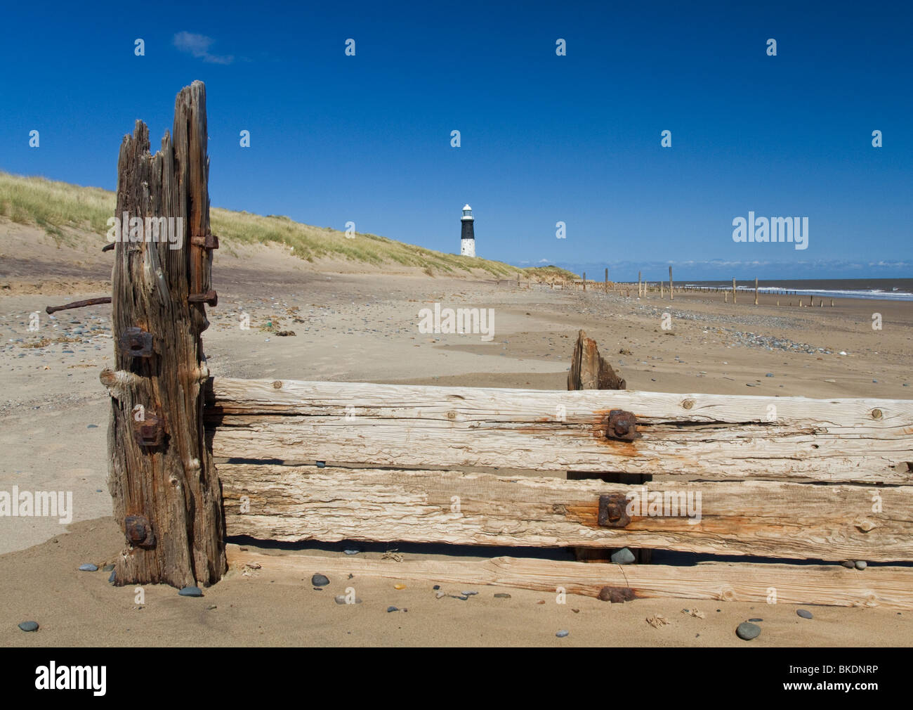 Spurn Point sea defences Stock Photo - Alamy