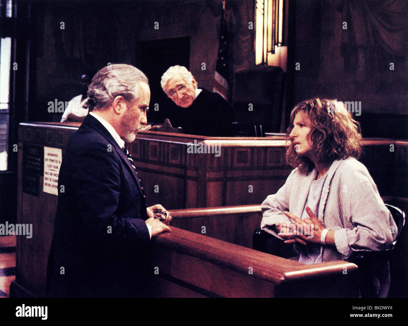NUTS (1987) RICHARD DREYFUSS, BARBRA STREISAND NUTS 007FOH Stock Photo ...