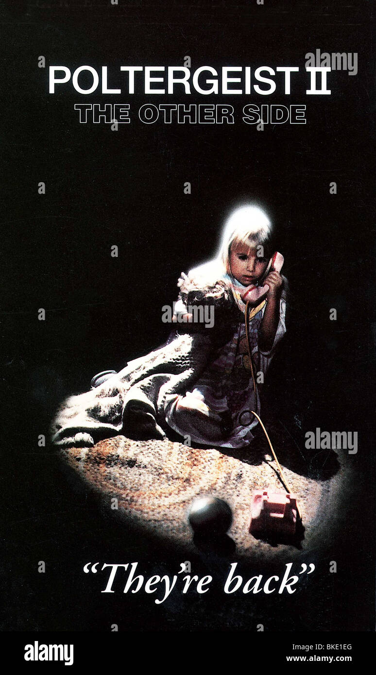 Poltergeist ii 1986 poster hi-res stock photography and images - Alamy