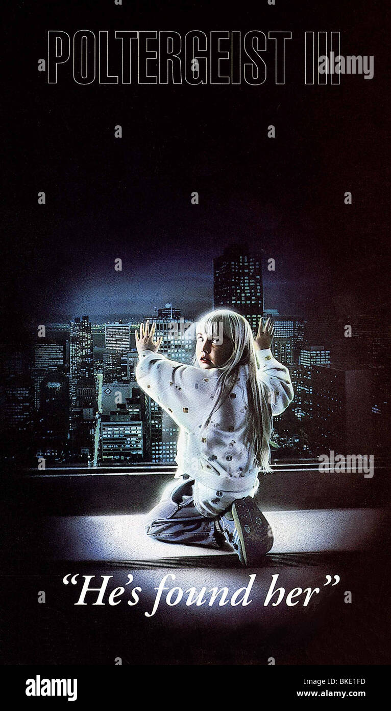 POLTERGEIST III -1988 POSTER Stock Photo - Alamy