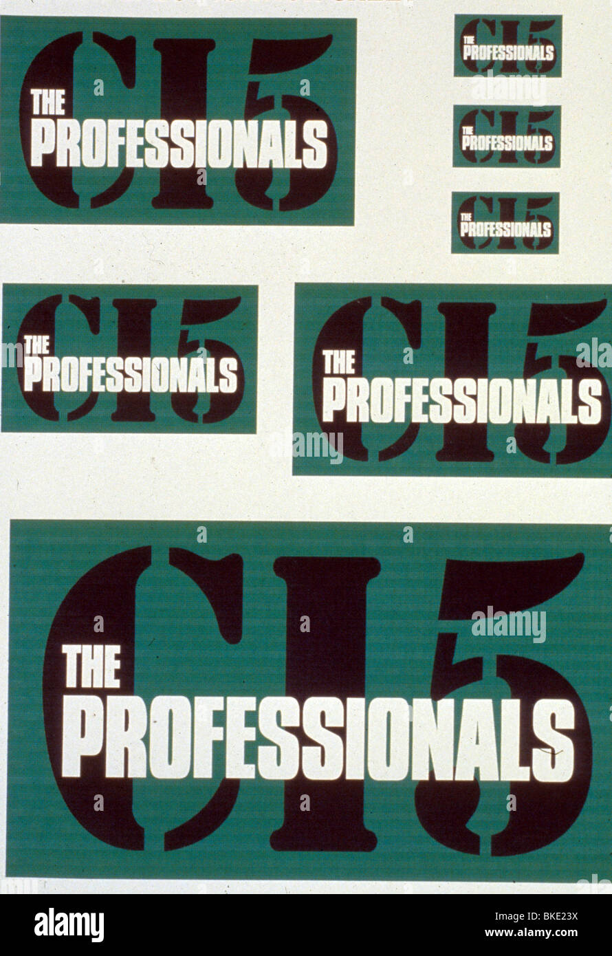 THE PROFESSIONALS (TV) POSTER Stock Photo - Alamy