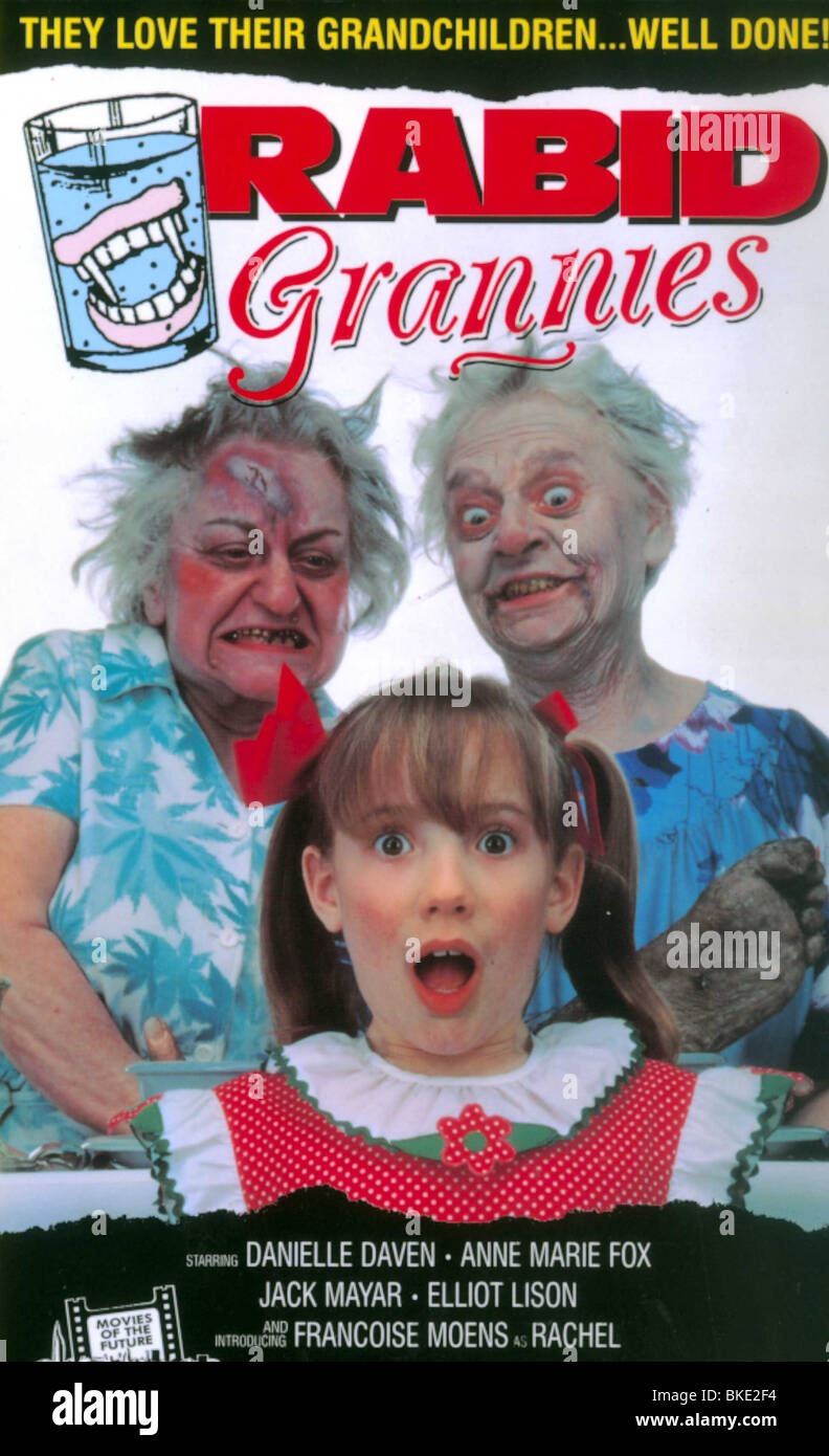 RABID GRANNIES (1988) TROMA INC POSTER RABI 001VS Stock Photo - Alamy