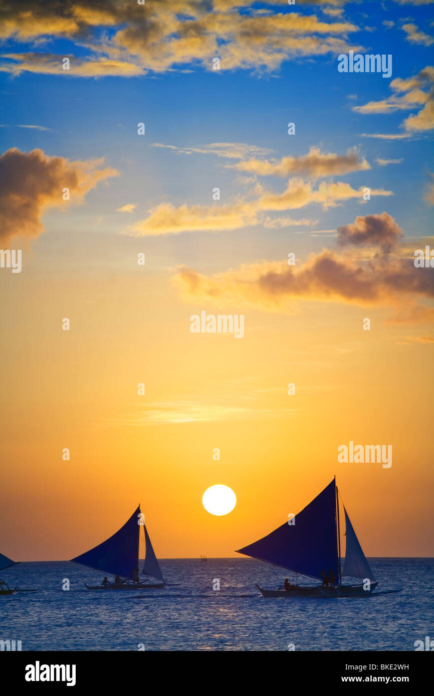 sail boats, Philippines Stock Photo - Alamy