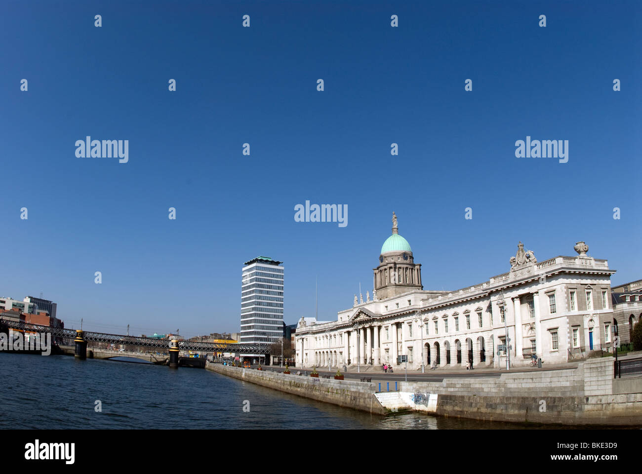 Custom house dublin hi-res stock photography and images - Alamy