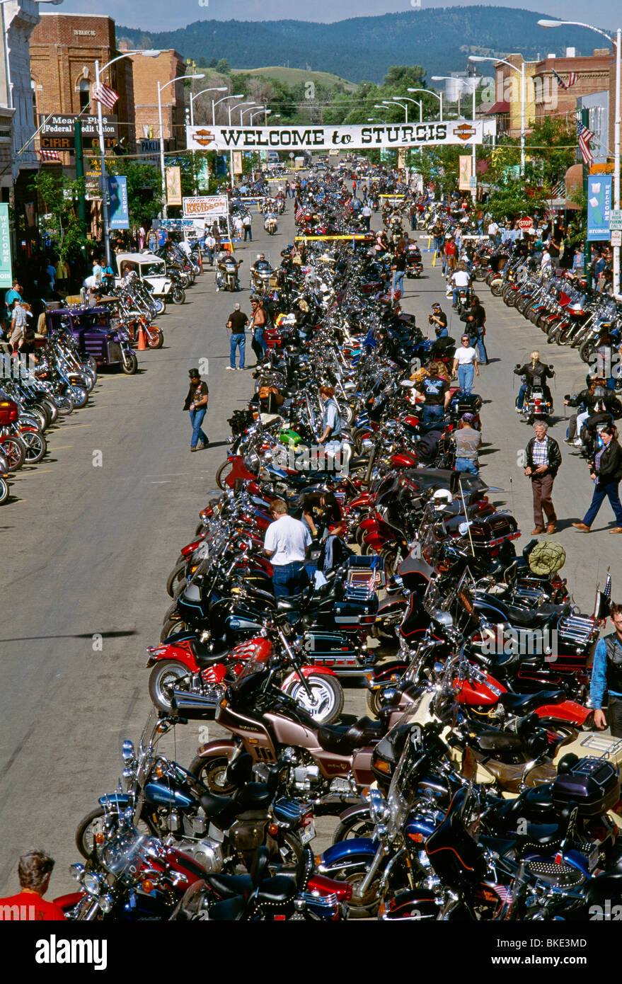 Vintage motorcycles of america hi-res stock photography and images - Alamy