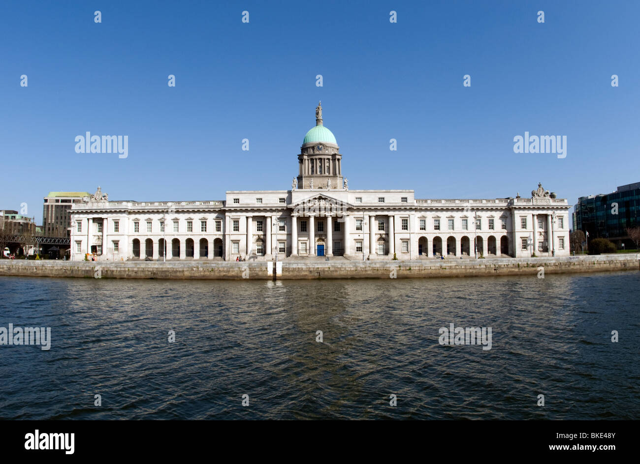 The Custom House, Dublin Stock Photo - Alamy