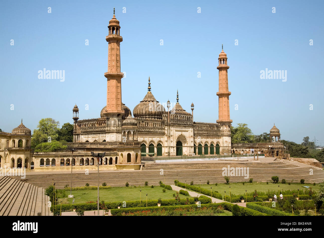 Asfi mosque inside Bara Imambara complex. It was bulit by Nawab Asaf-ud ...