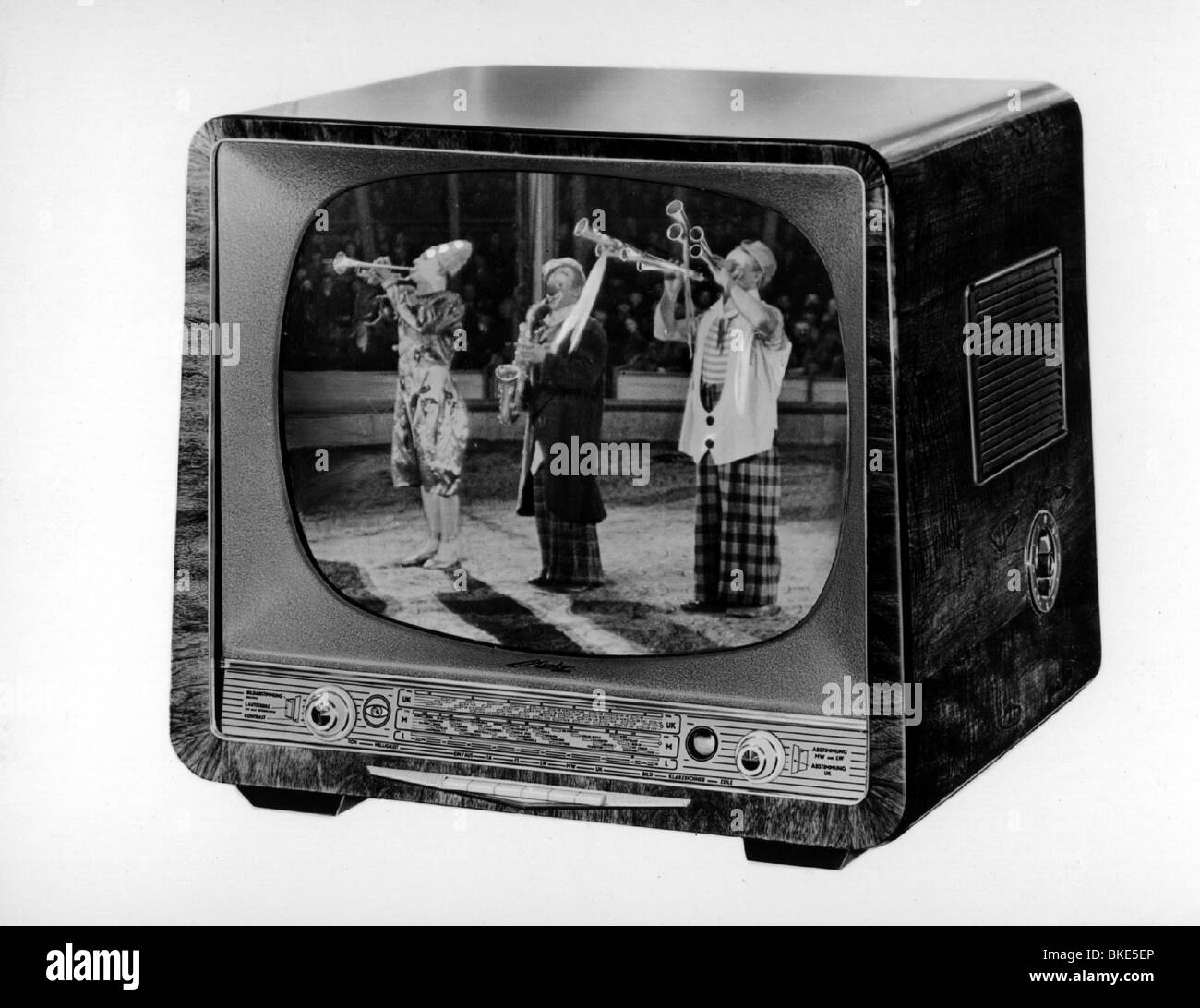 broadcast, television, television set, 1950s Stock Photo - Alamy