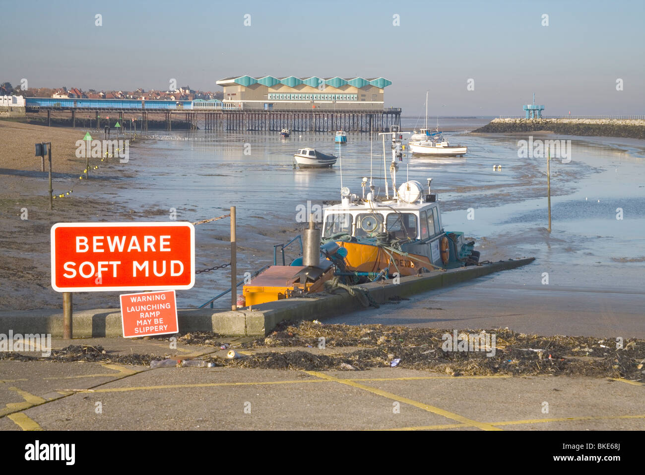 Danger Warning Sign Soft Mud High Resolution Stock Photography and ...