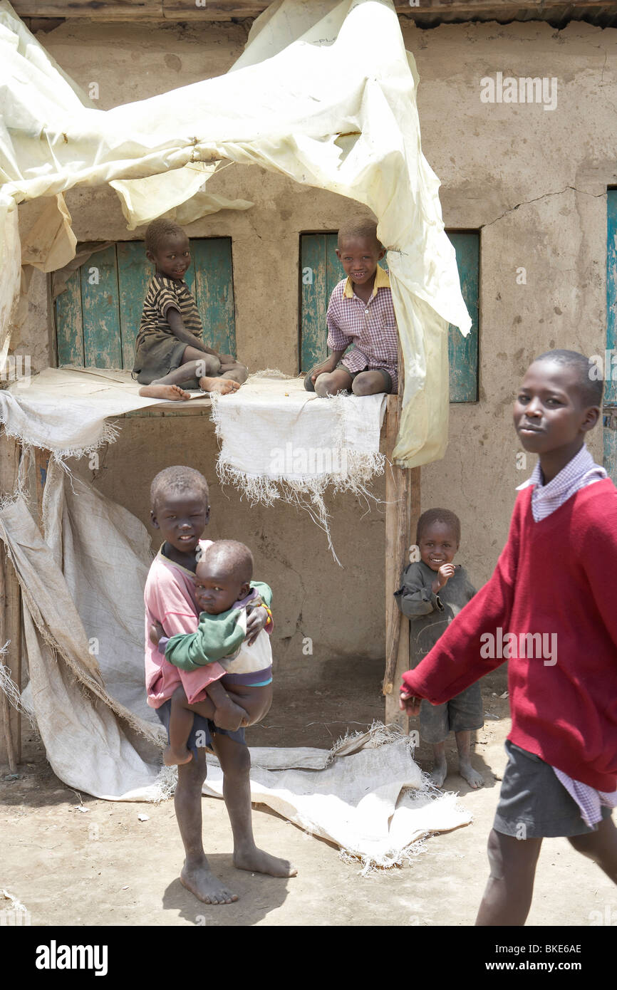 Children in Kenya Stock Photo - Alamy