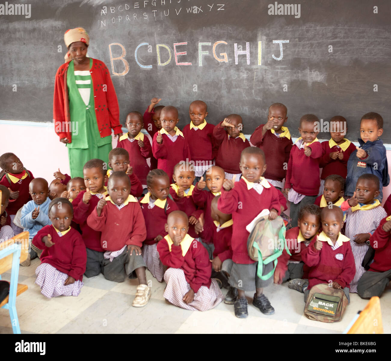 Kenyan school girls hi-res stock photography and images - Alamy