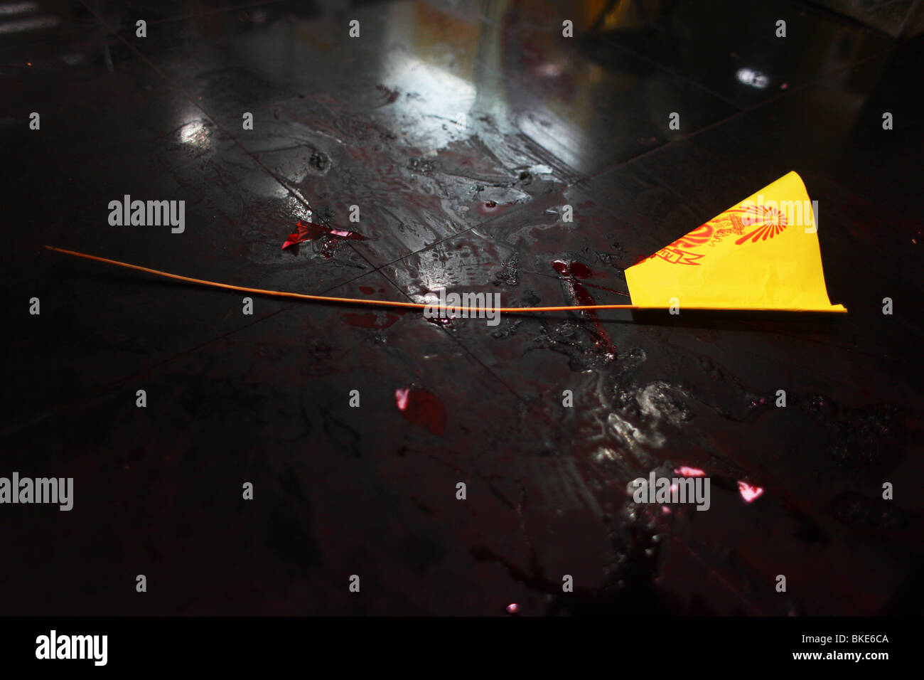 Hand Grenade Exploding