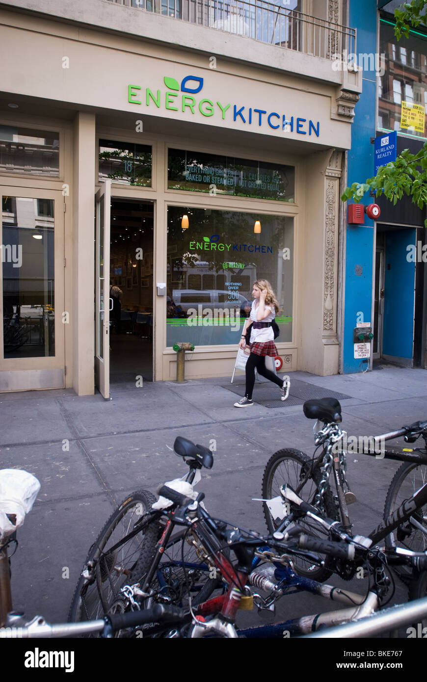 An Energy Kitchen restaurant in the Flatiron neighborhood of New York ...