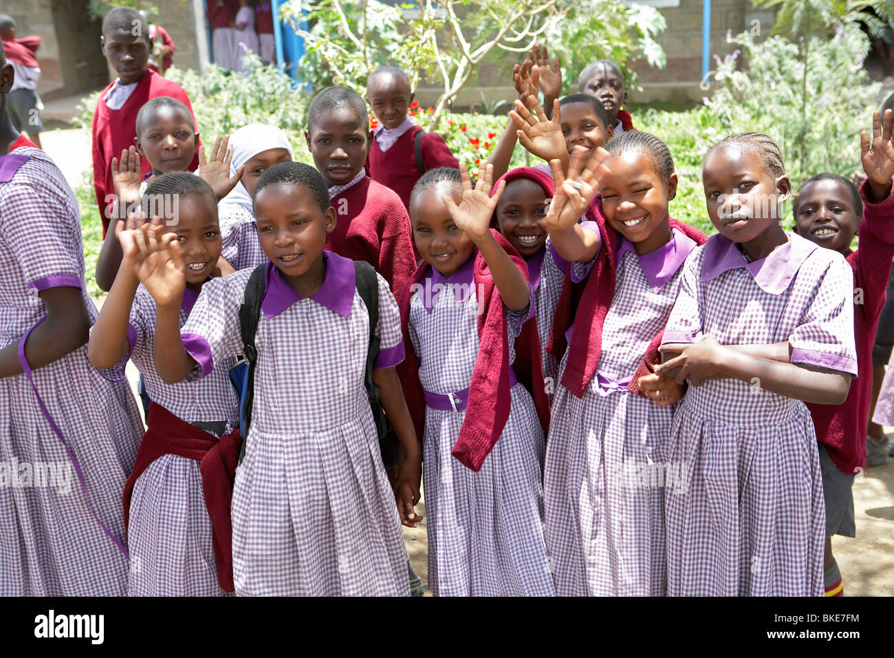 Kenyan School Girls High Resolution Stock Photography and Images - Alamy