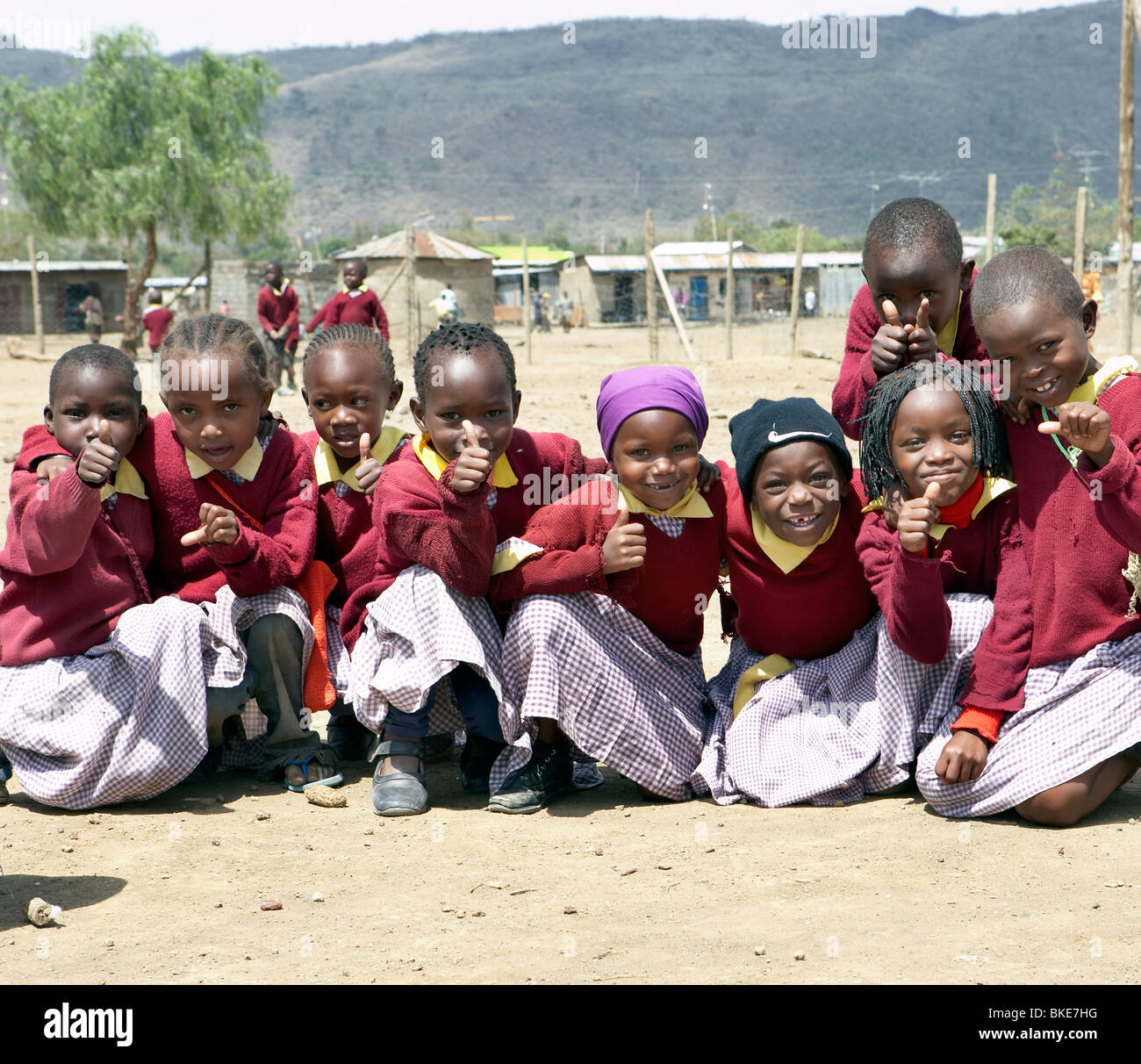 Kenya school classroom students hi-res stock photography and images - Alamy