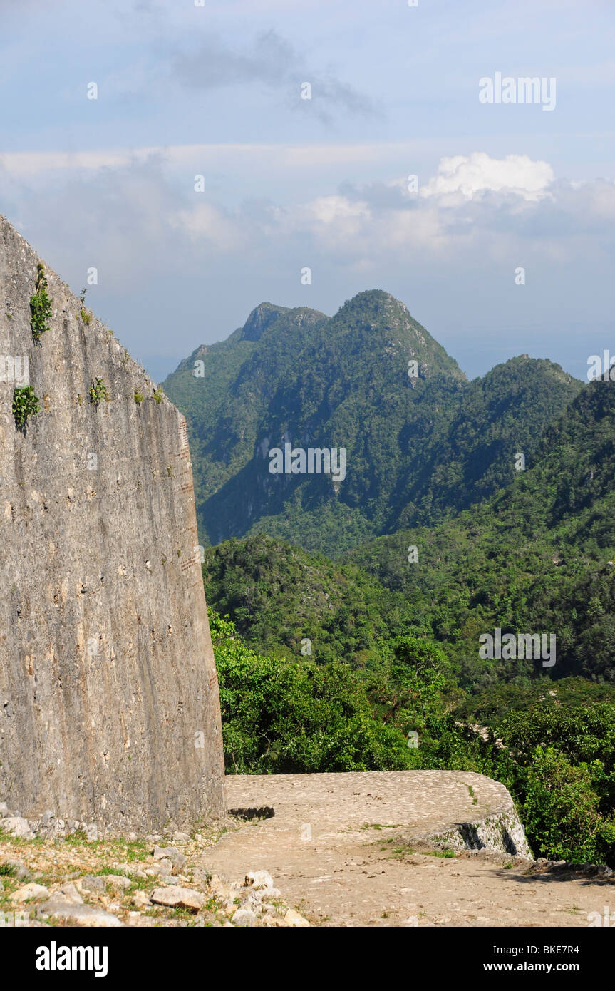 View from the Citadel, Milot, Cap Haitien, Haiti, Hispaniola, Greater ...