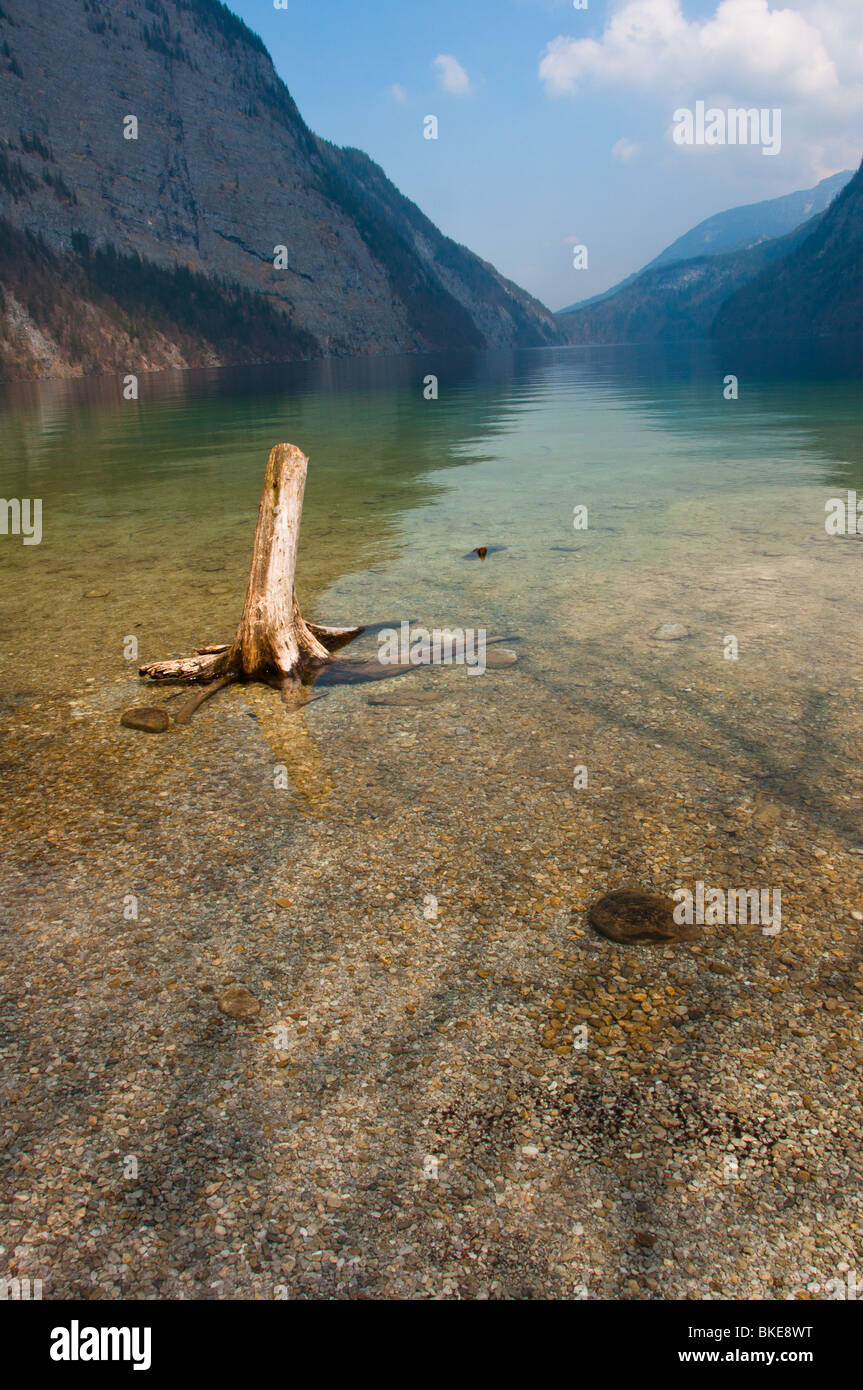 Königsee (King's Lake) in Bavarian Alps, Germany Stock Photo - Alamy