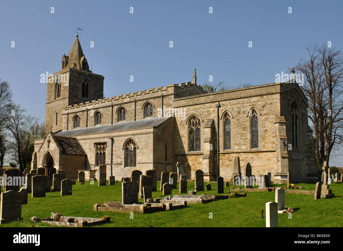 St. Andrew`s Church, Hambleton, Rutland, England, UK Stock Photo - Alamy