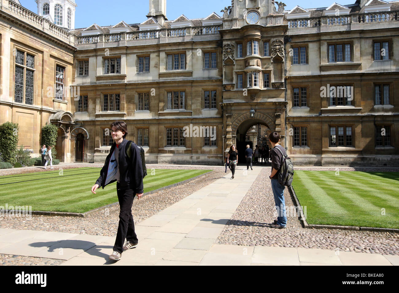 CAMBRIDGE UNIVERSITY STUDENTS Stock Photo - Alamy