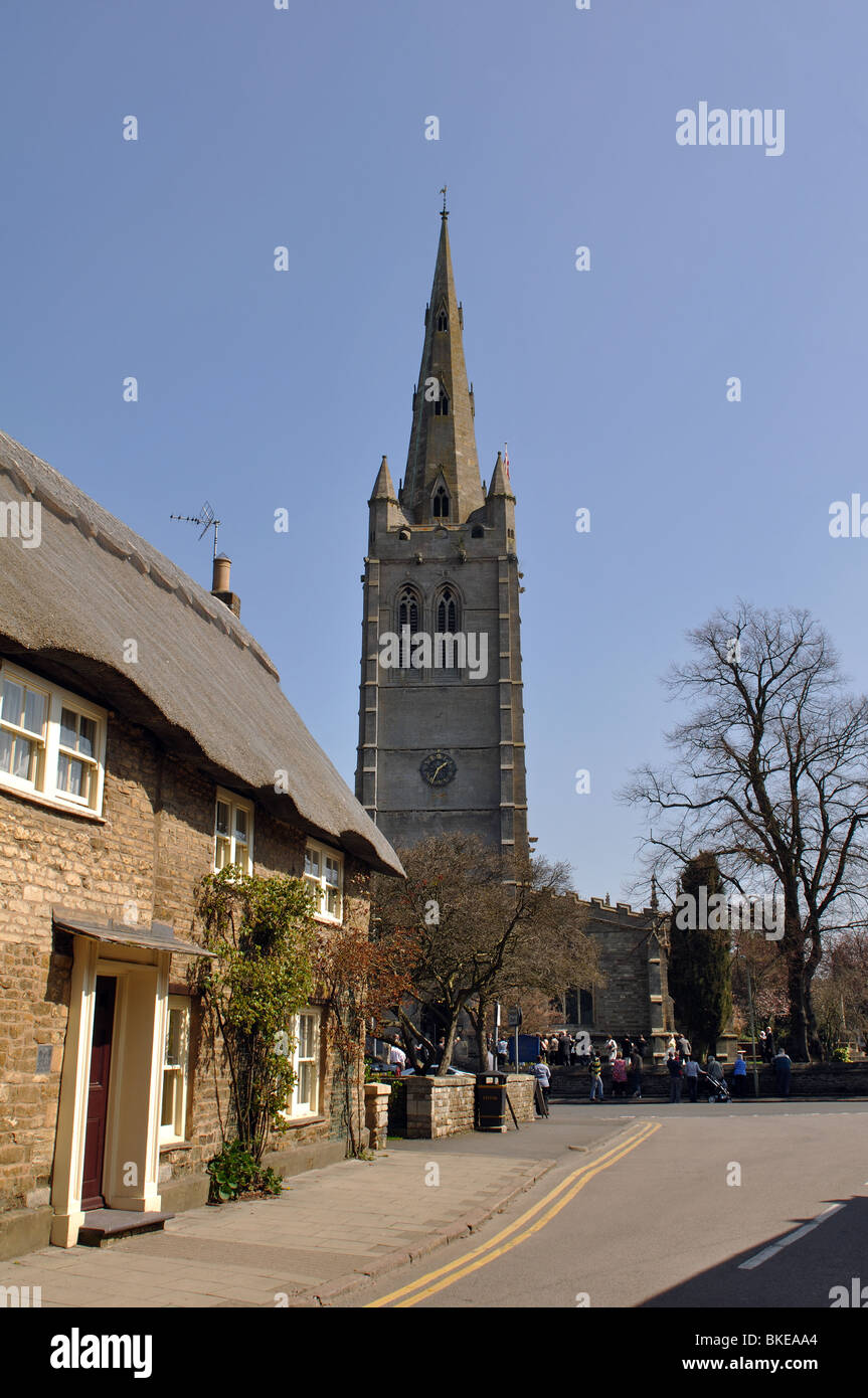 All Saints Church, Oakham, Rutland, England, UK Stock Photo - Alamy