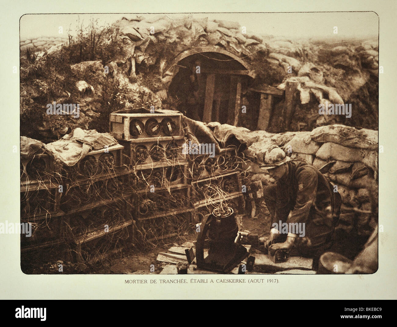 Trench mortar hi-res stock photography and images - Alamy