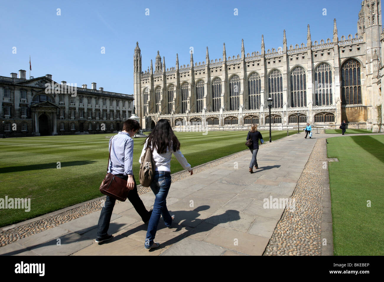 CAMBRIDGE UNIVERSITY STUDENTS Stock Photo - Alamy