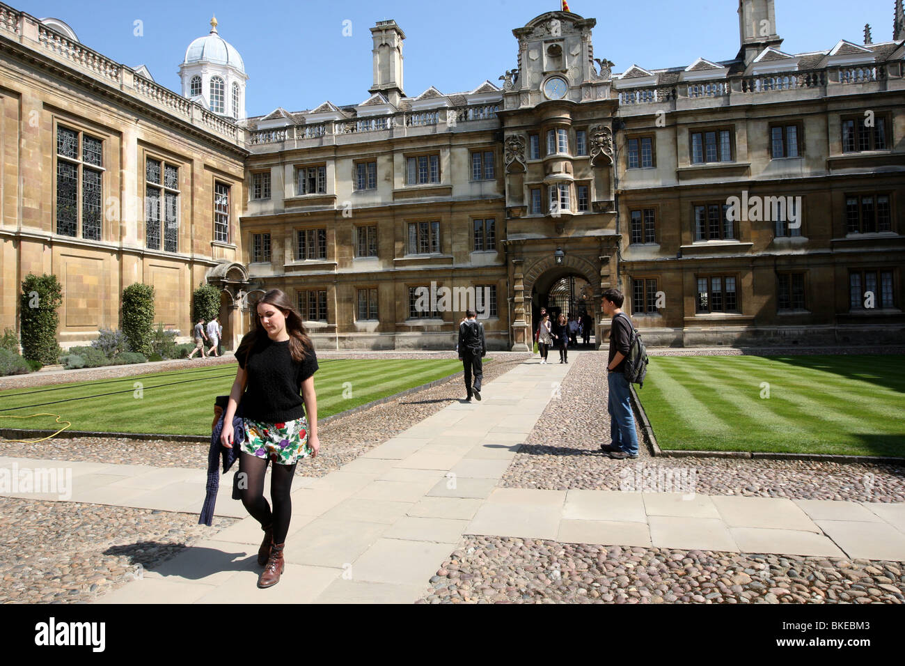 CAMBRIDGE UNIVERSITY STUDENTS Stock Photo - Alamy
