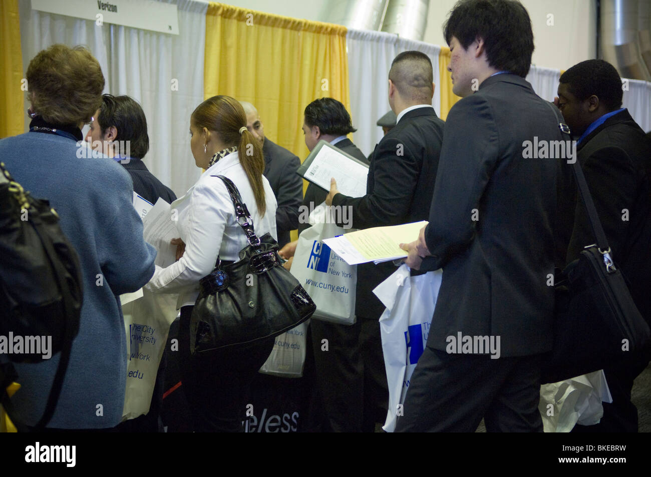 Jacob javits convention center job fair hi-res stock photography and ...